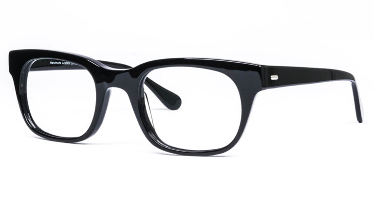 Philip Large Black Retro Glasses | JustGoodGlasses